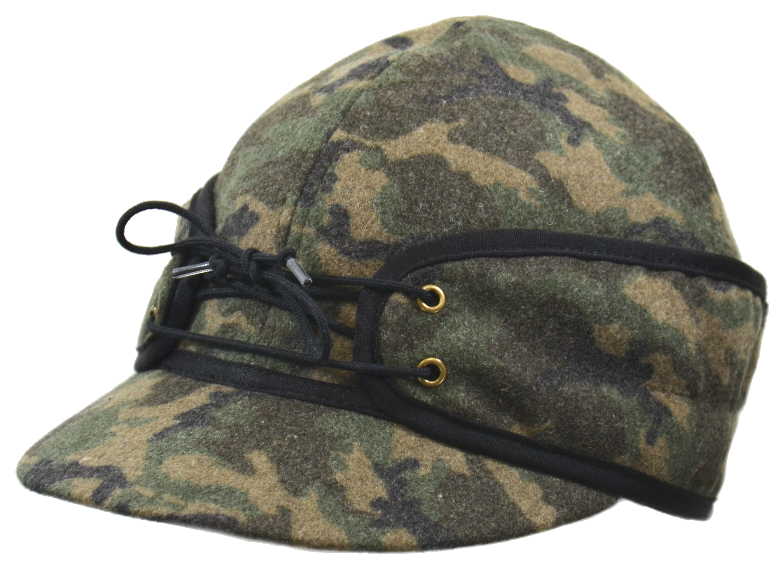 Crown Cap Camo Wool Blend Railroad Cap | Cabela's